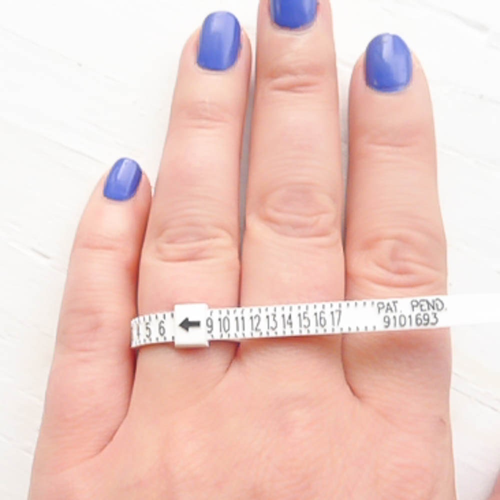 Custom Ring Sizing Gauge Learn Your Ring Size Sizer for Custom Jewelry ...