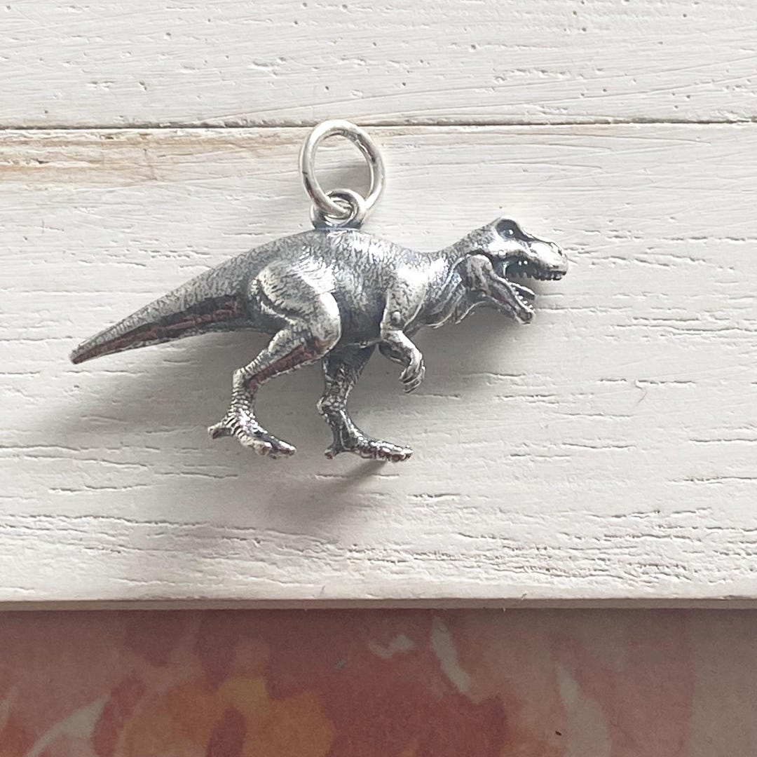 Tyrannosaurus Rex Pendant T-rex Charm Trex Jewelry Accessory Dinosaur ...
