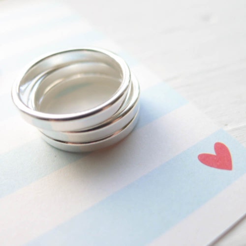 Size 5 Small Sterling Silver Band 2mm Plain Finger Rings for - Etsy
