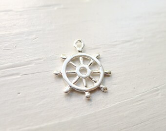 Boat Wheel Charm | Etsy