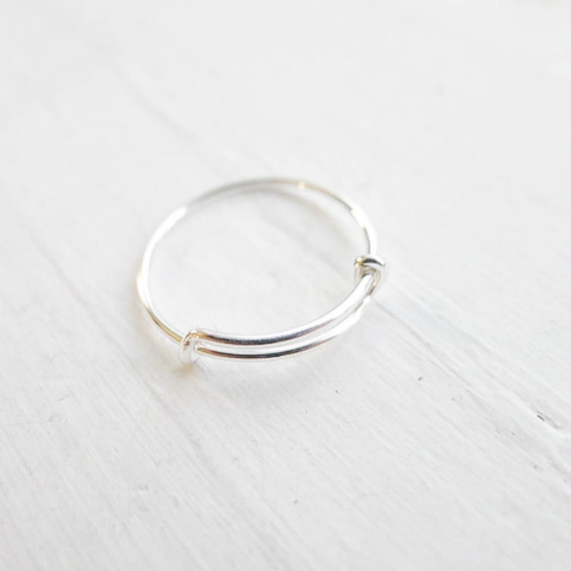Sterling Silver Adjustable Rings - Etsy