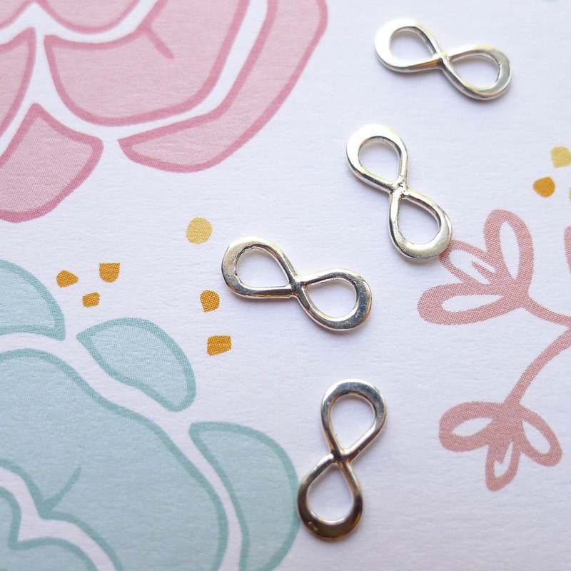 Infinity Charm - Etsy