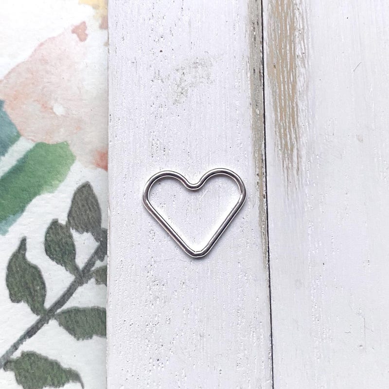 Wire Heart Pendant - Etsy