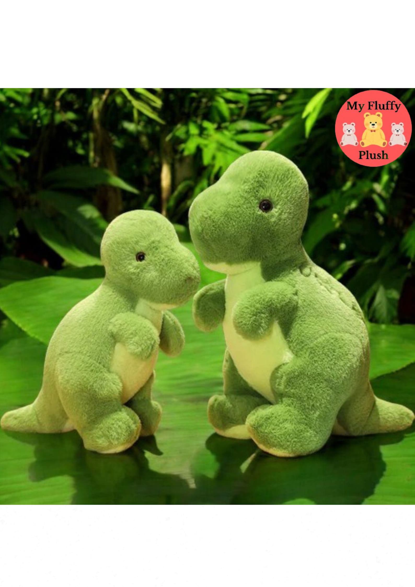Dinosaurs Plushie Adorable Soft Plush Toys Kawaii Prehistoric Animals ...