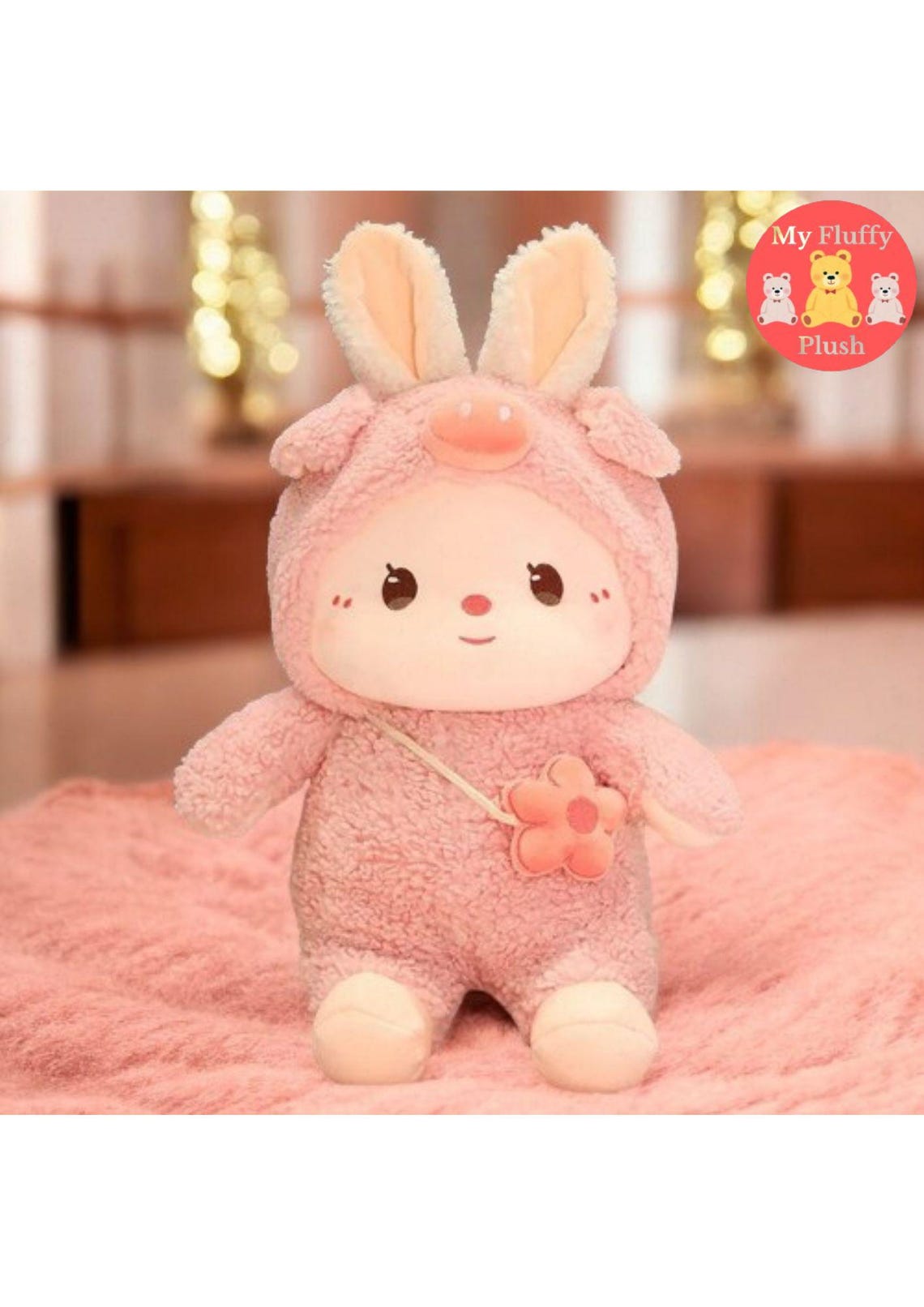 Myfluffyplush Adorable Soft Plush Toys Kawaii Bunny / Lapin in Various ...