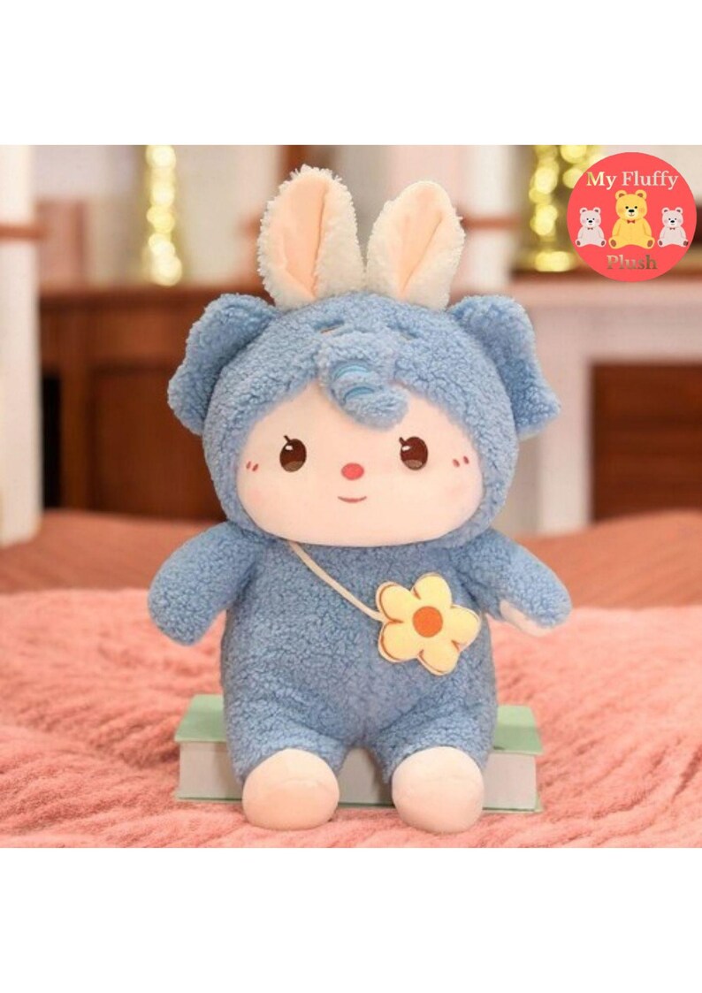 Myfluffyplush Adorable Soft Plush Toys Kawaii Bunny / Lapin in Various ...