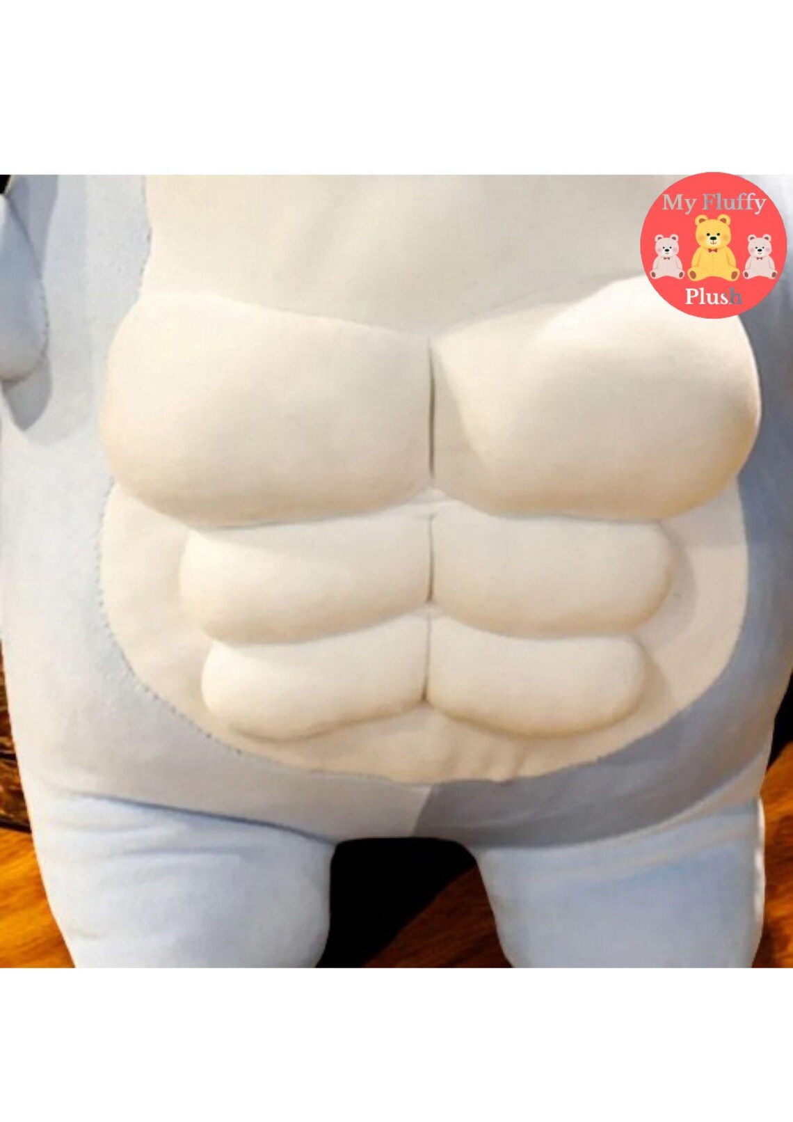 Muscular Sharks Adorable Soft Plush Toys Kawaii Sea Animals in Various ...