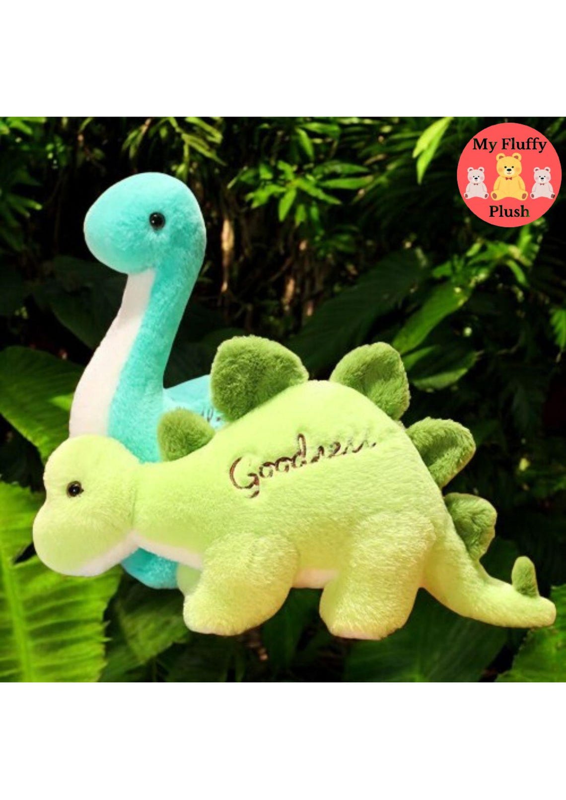 Dinosaurs Plushie Adorable Soft Plush Toys Kawaii Prehistoric Animals ...