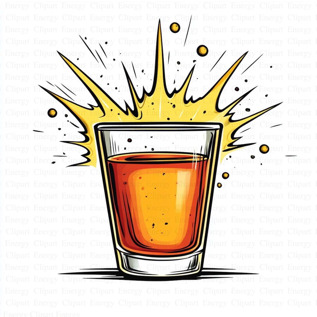 Shot Glass Clipart | 5 High Quality Jpg's | Digital Download | Shot ...