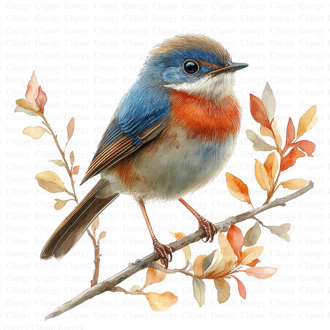 Wren Clipart 5 High Quality Jpgs Digital Download Nursery Art ...