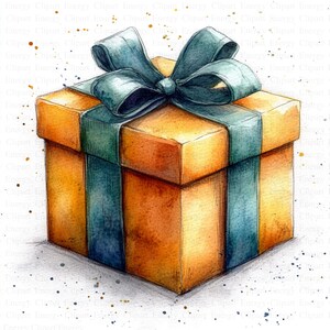 Holiday Presents Clipart 10 Hight Quality Jpg's Digital Download Winter ...
