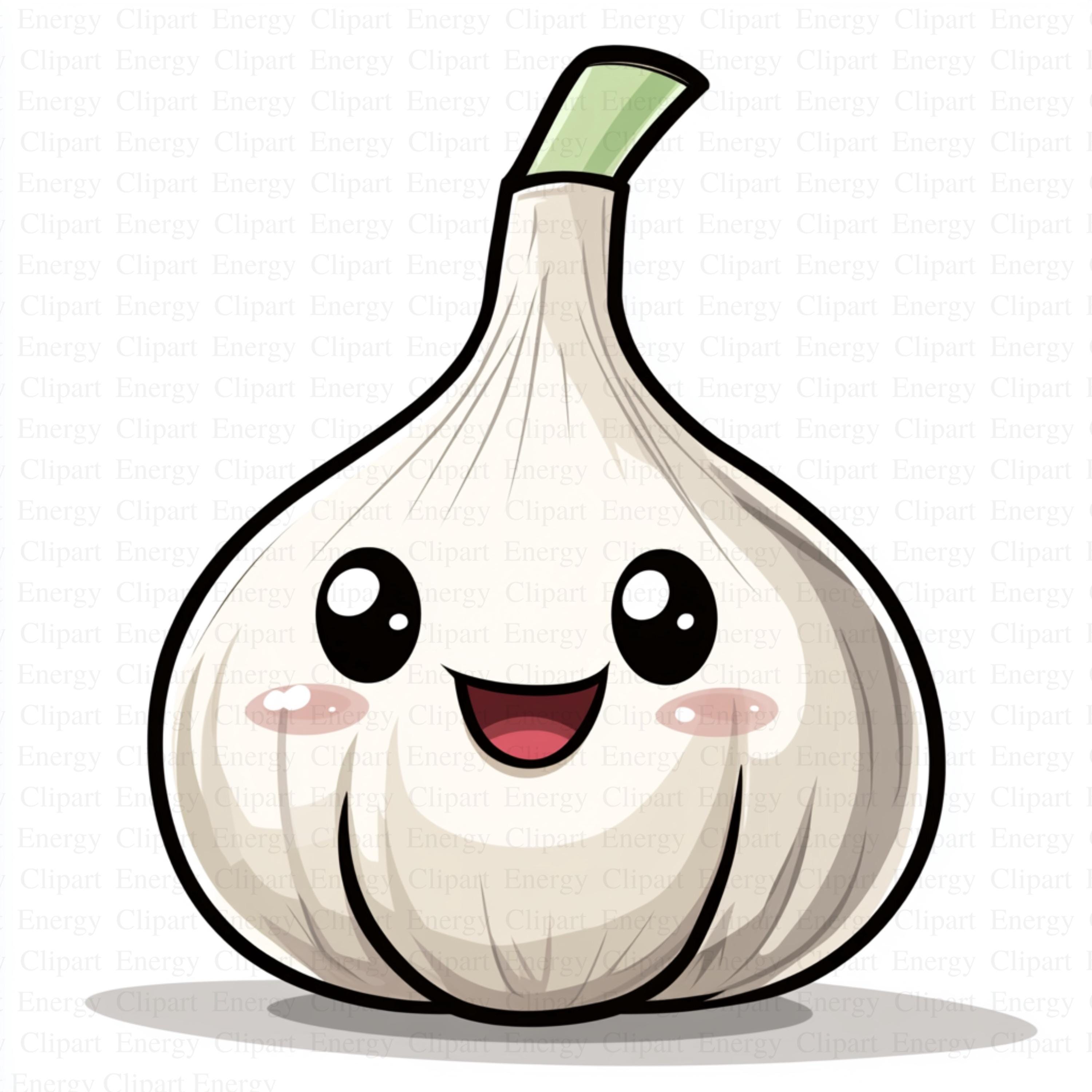 Watercolor Garlic Clipart | 5 High Quality Jpg's | Digital Download ...