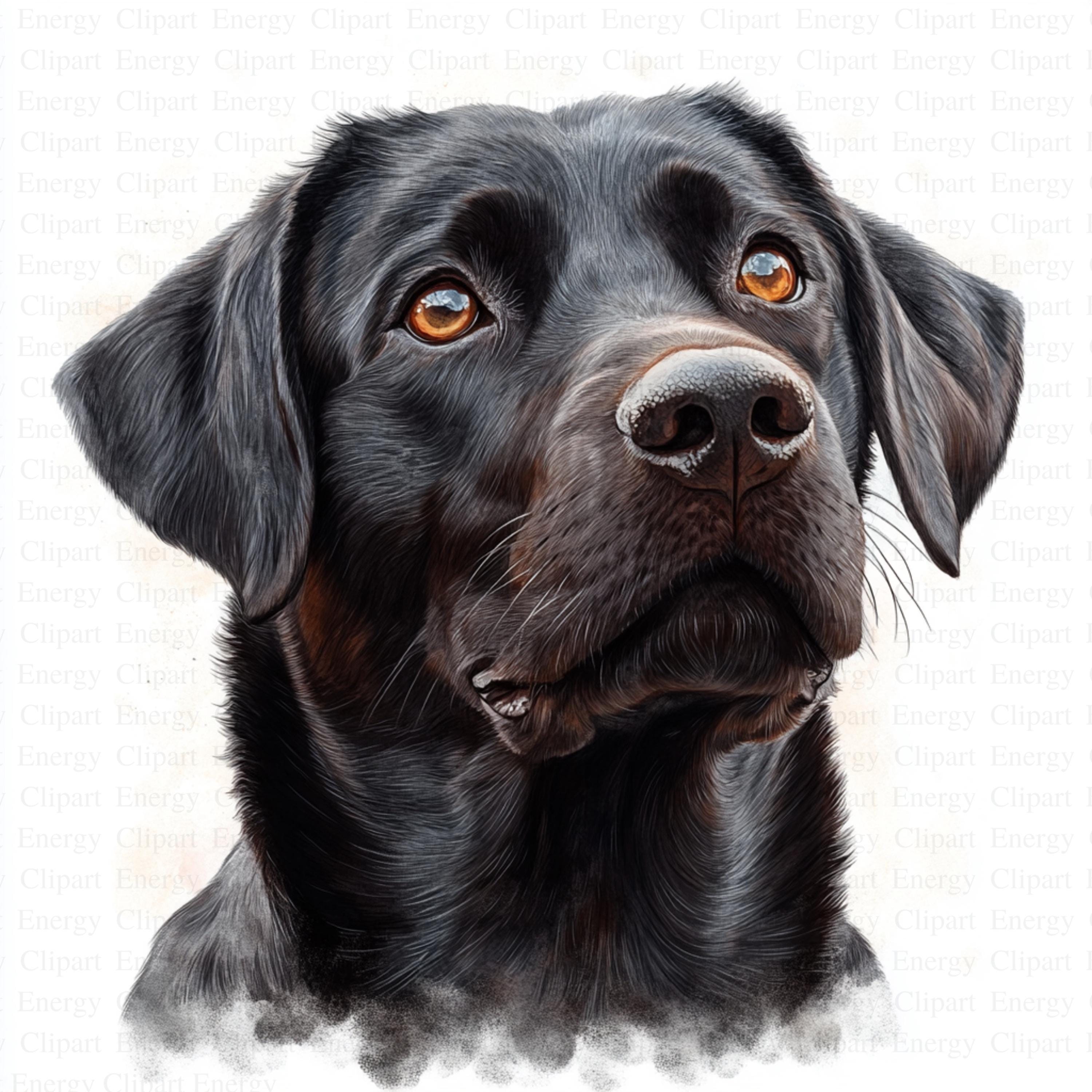 Labrador Clipart 5 High Quality Jpg's Digital Download Pet Art Animal ...