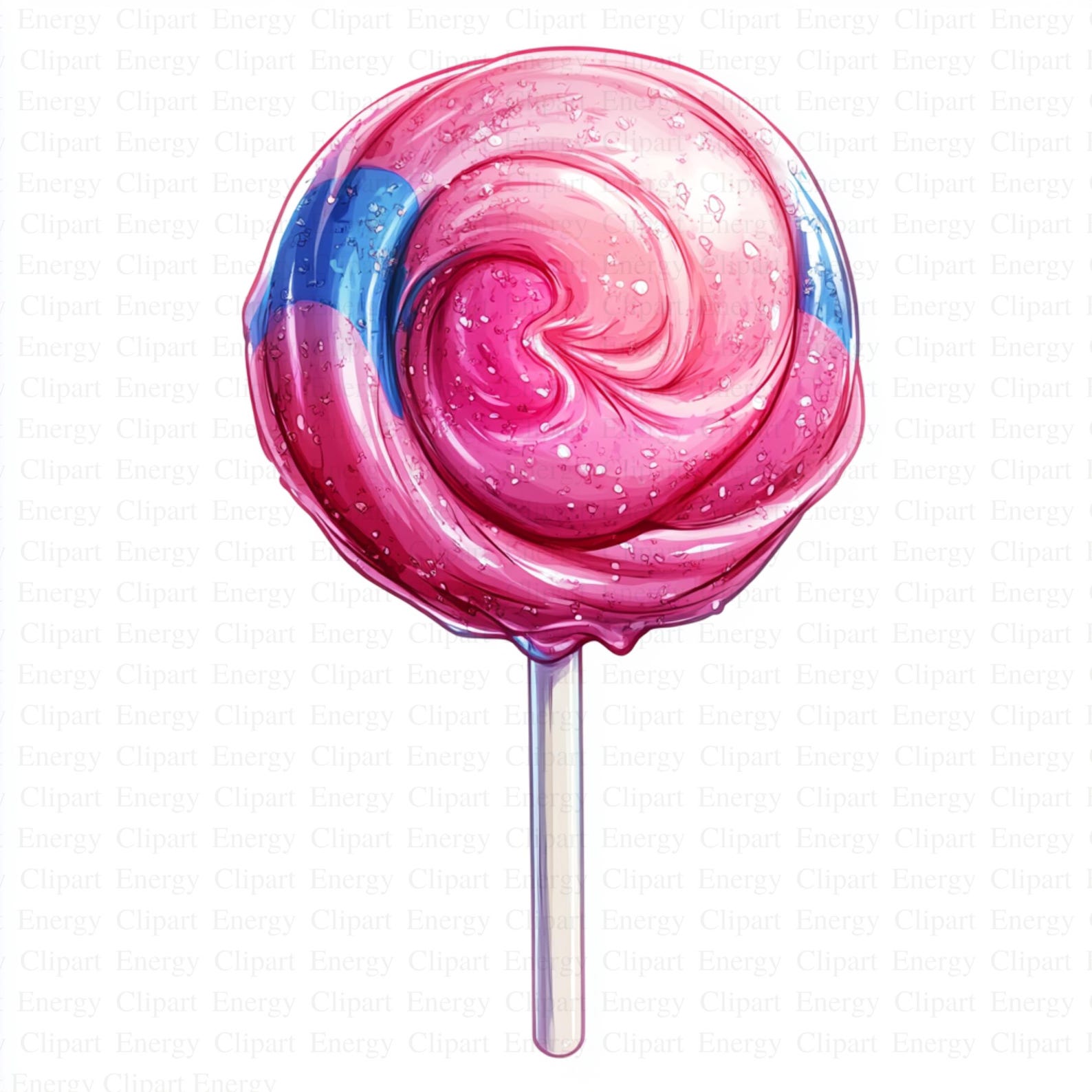 Lollipop Clipart | 5 High Quality Jpg's | Digital Download | Candy ...
