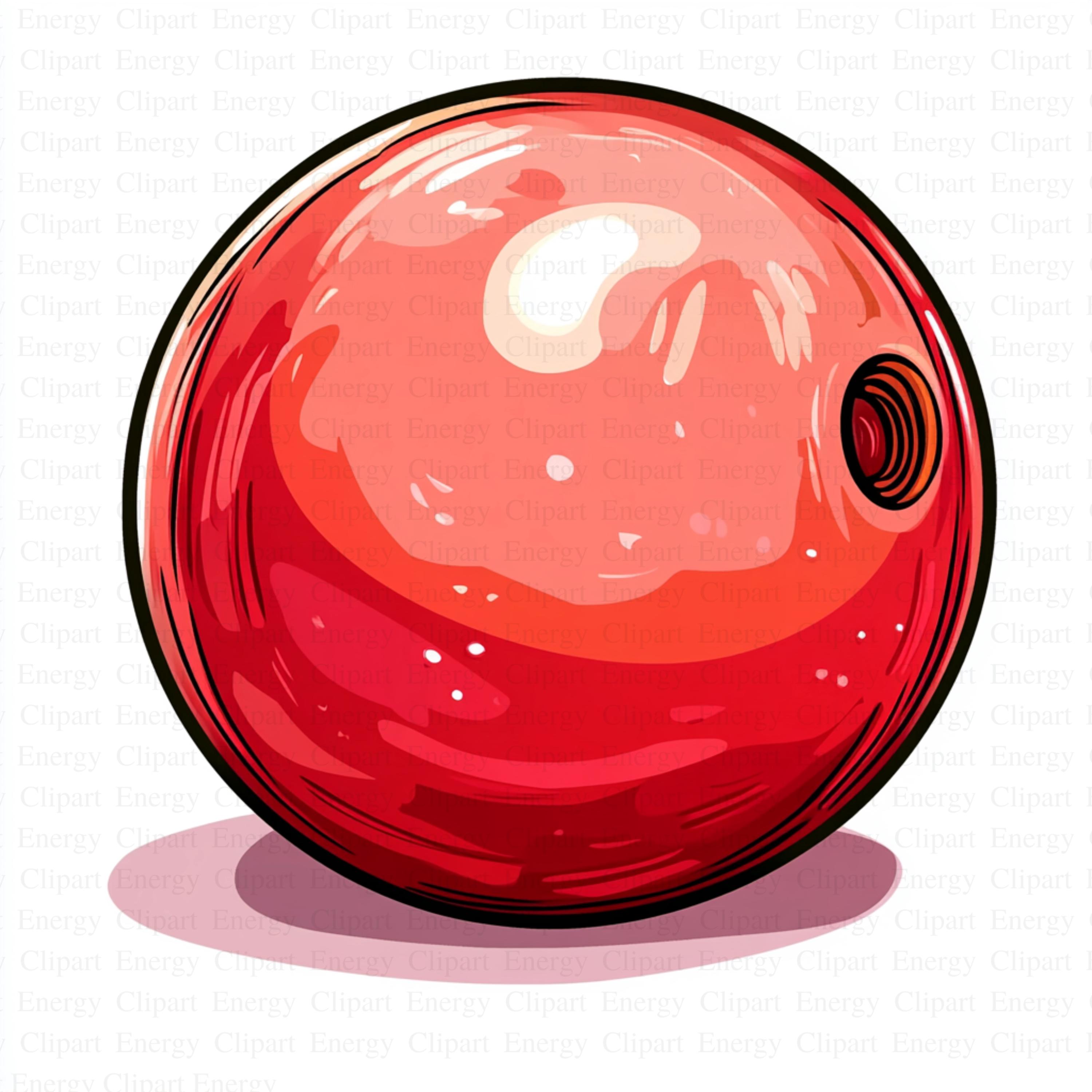 Bowling Ball Clipart | 5 High Quality Jpg's | Digital Download | Sports ...