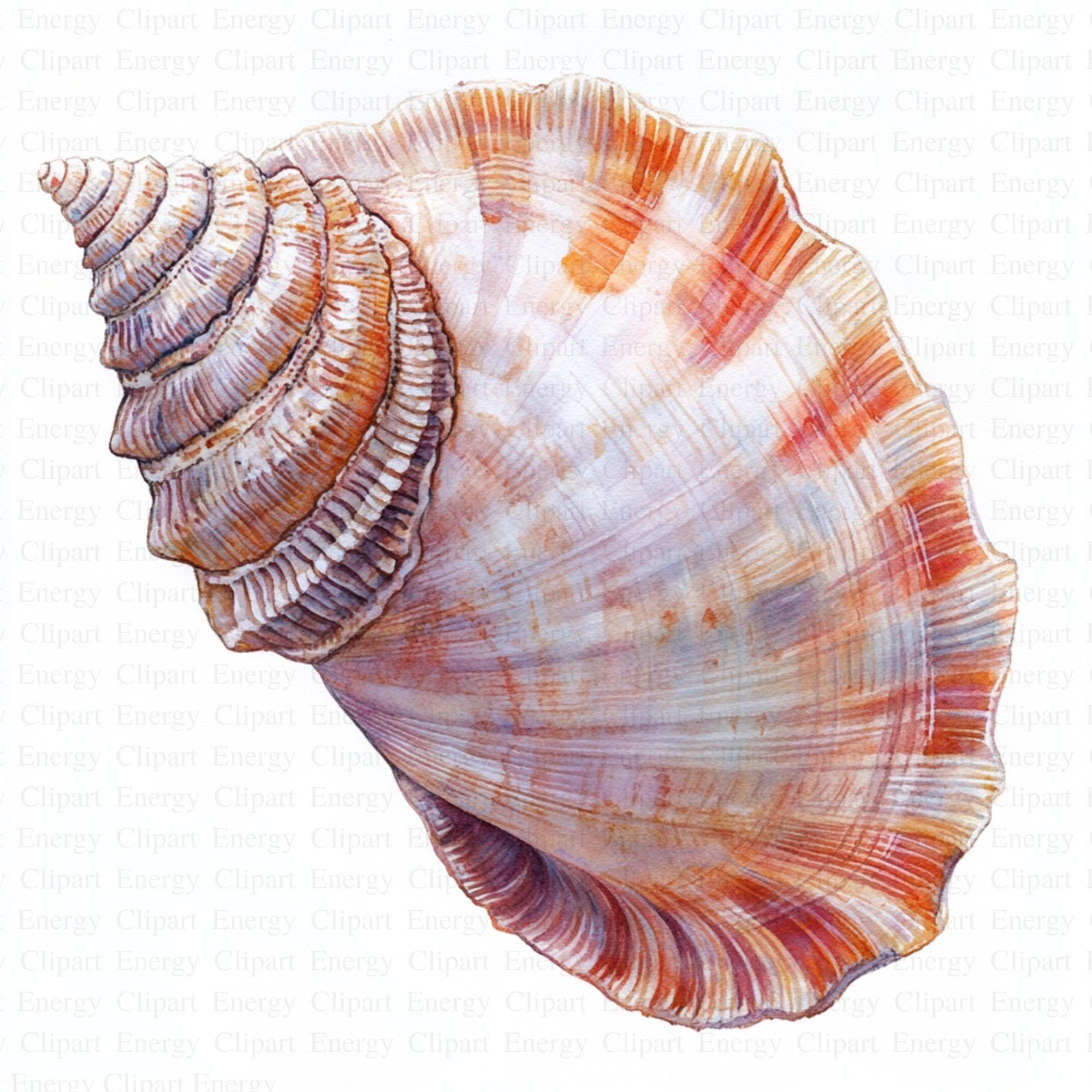 Gorgeous Sea Shells Clipart | 5 High Quality Jpgs | Digital Download ...