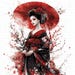 Japanese Geisha Clipart | 5 High Quality Jpgs | Digital Download | Junk ...