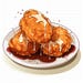 Fried Chicken Clipart | 5 High Quality Jpg's | Digital Download ...
