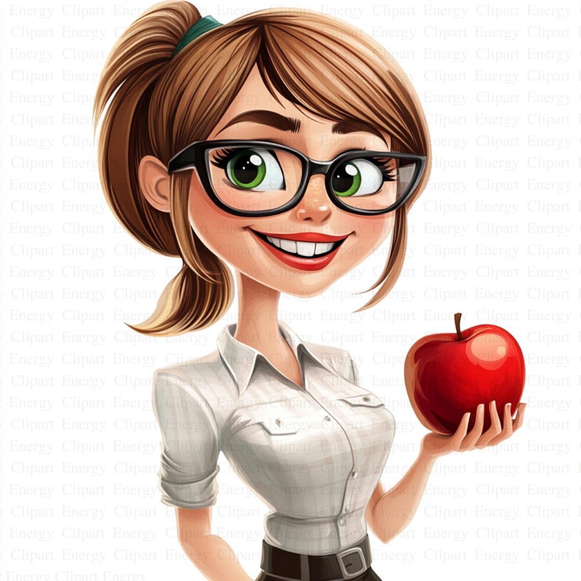 Funny Teacher Clipart | 5 High Quality Jpg's | Digital Download ...