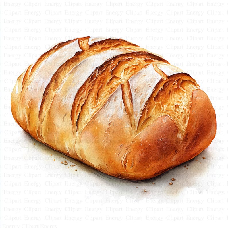 Bread Clipart | 5 High Quality Jpg's | Digital Download | Bakery Art ...