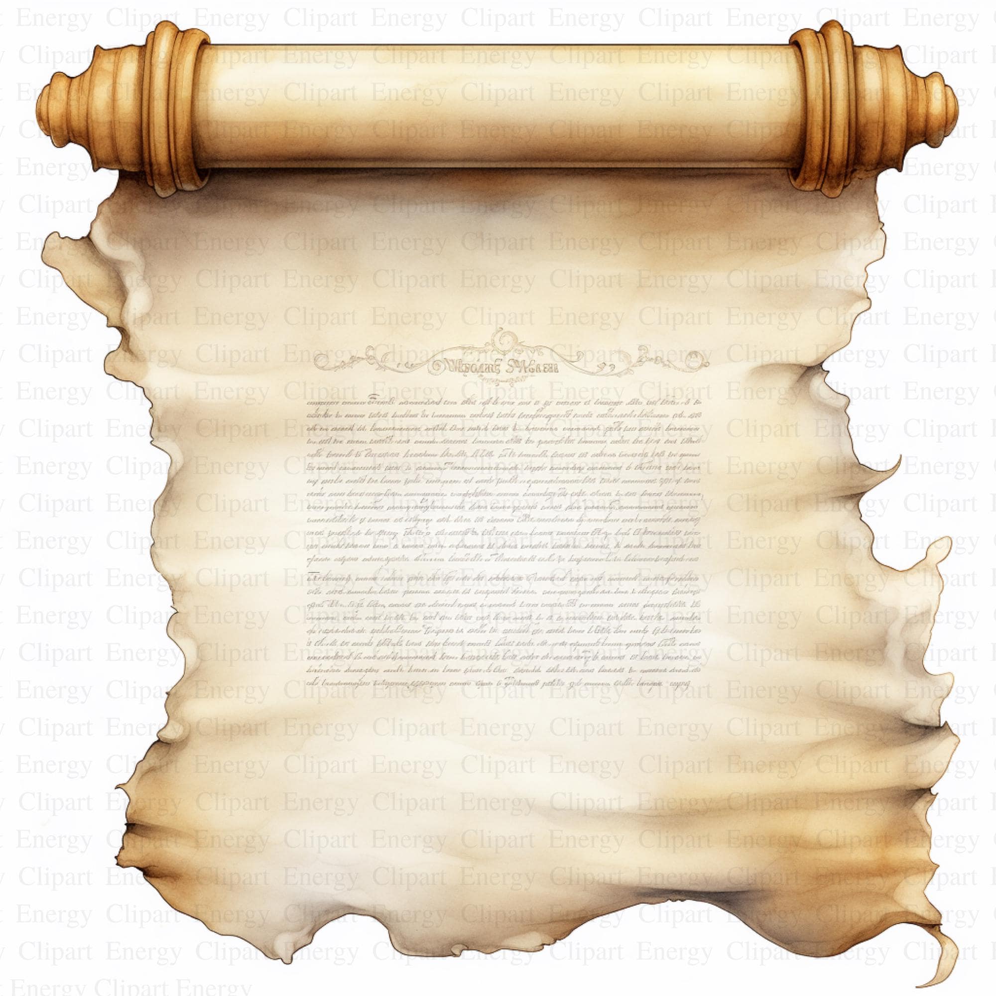 Antique Parchment Clipart | 5 High Quality Jpgs | Digital Download ...