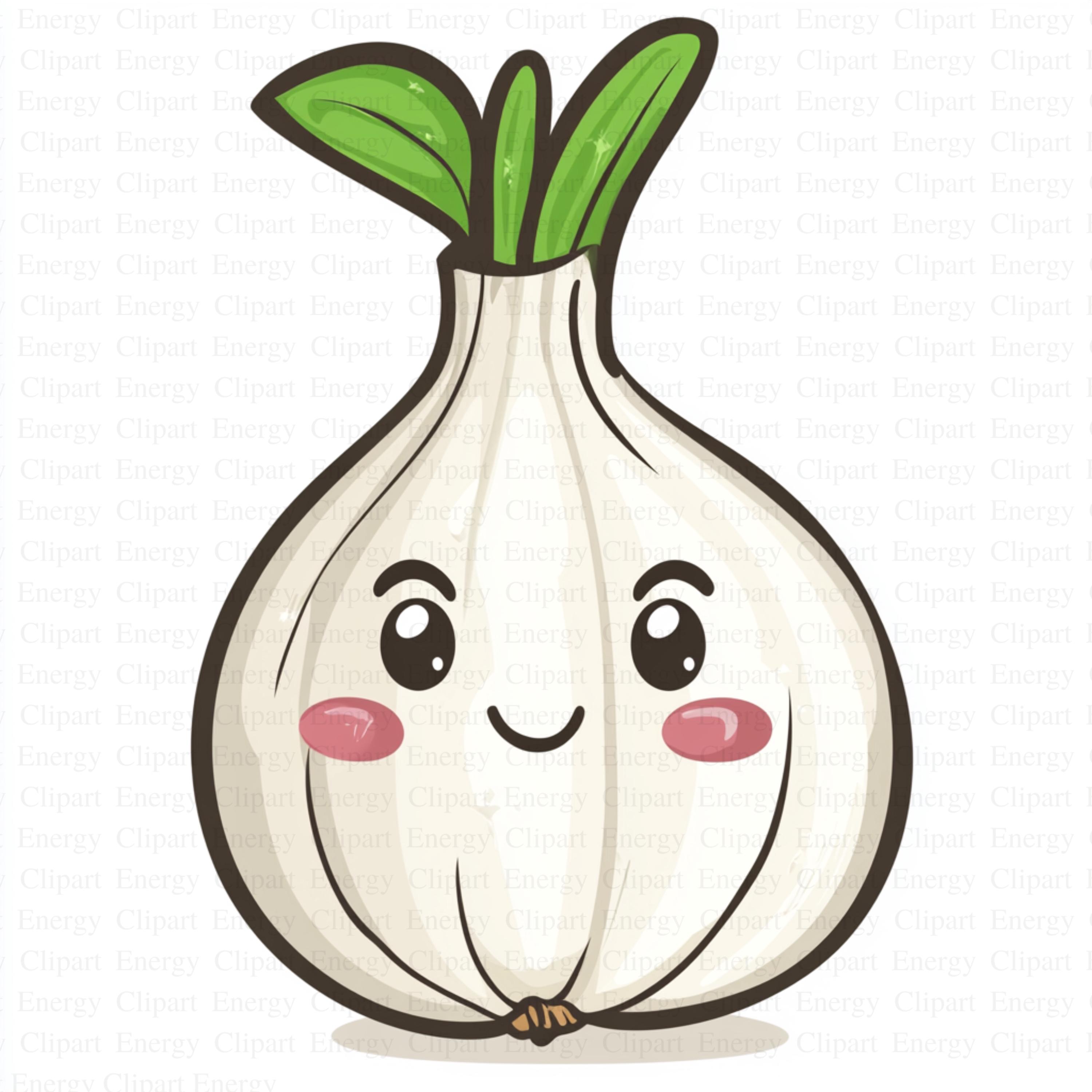 Watercolor Garlic Clipart | 5 High Quality Jpg's | Digital Download ...