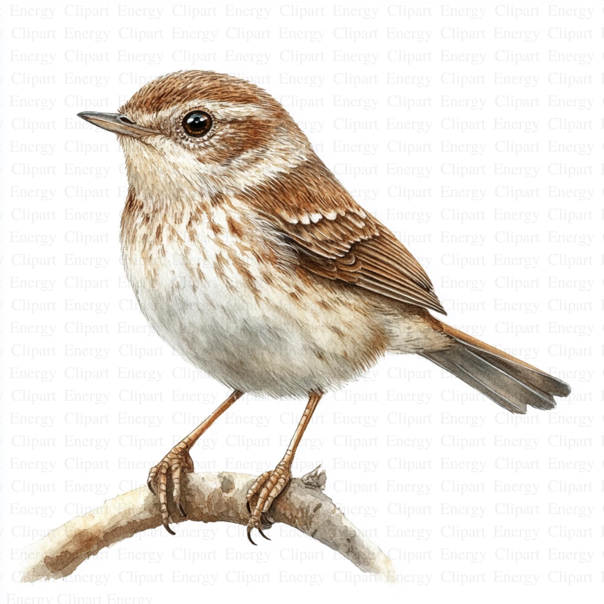 Wren Clipart | 5 High Quality Jpgs | Digital Download | Card Making ...