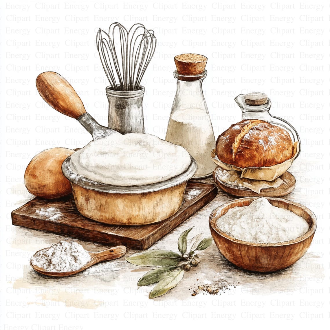 Vintage Baking | 5 High Quality Jpg's | Digital Download | Retro ...