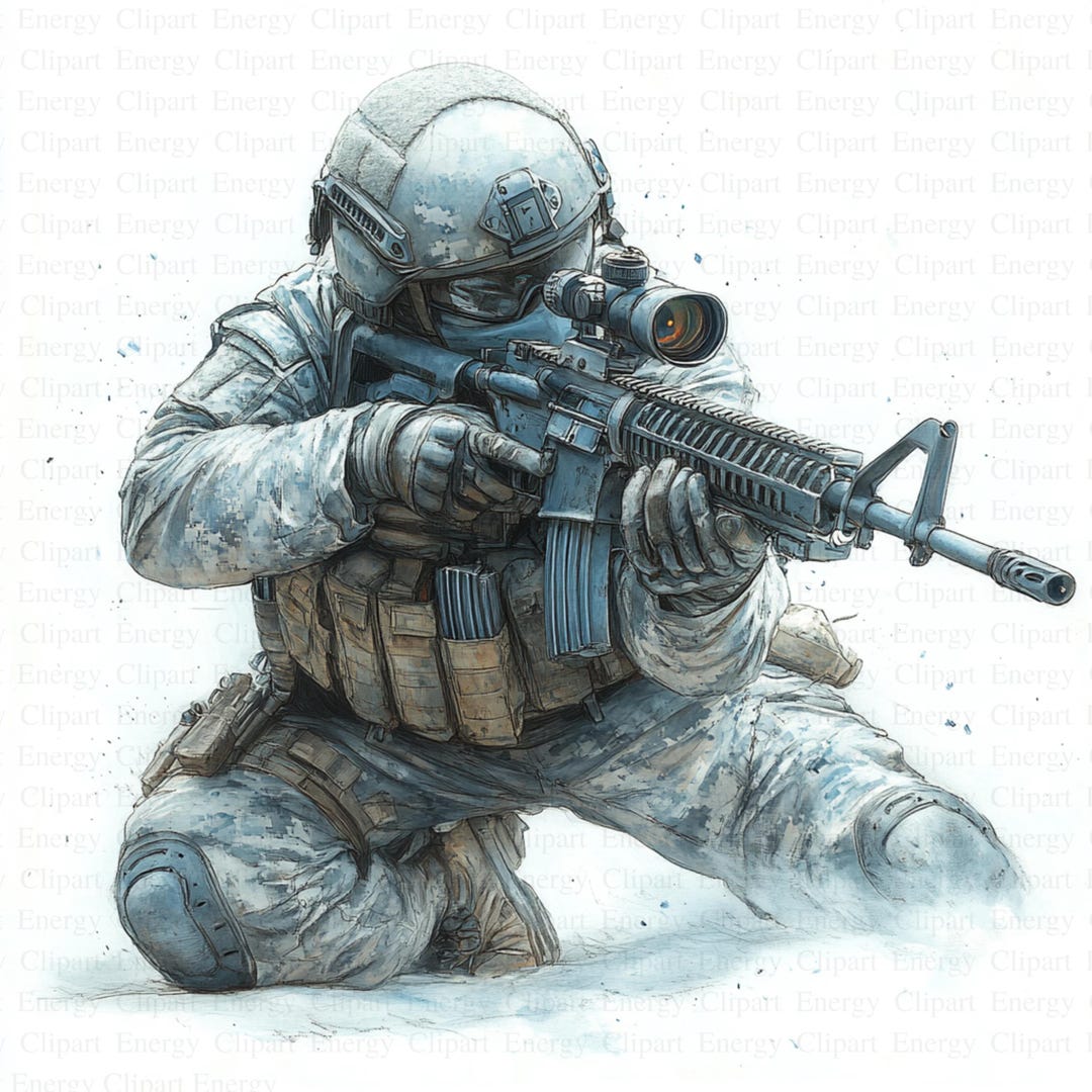 Watercolor Combat Clipart | 5 High Quality Jpg's | Digital Download ...