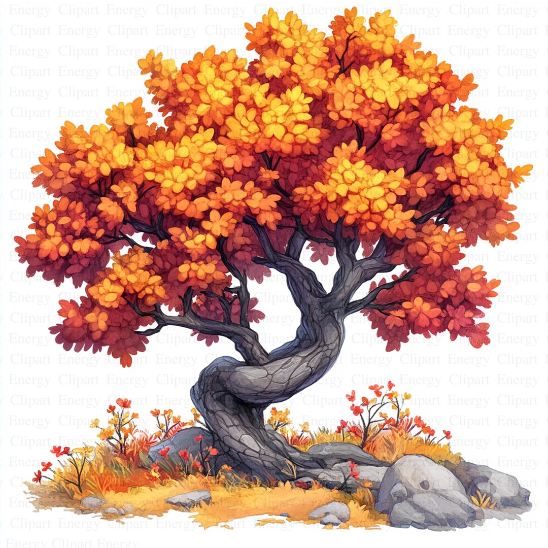 Autumn Fantasy Clipart 5 High Quality S Digital Download