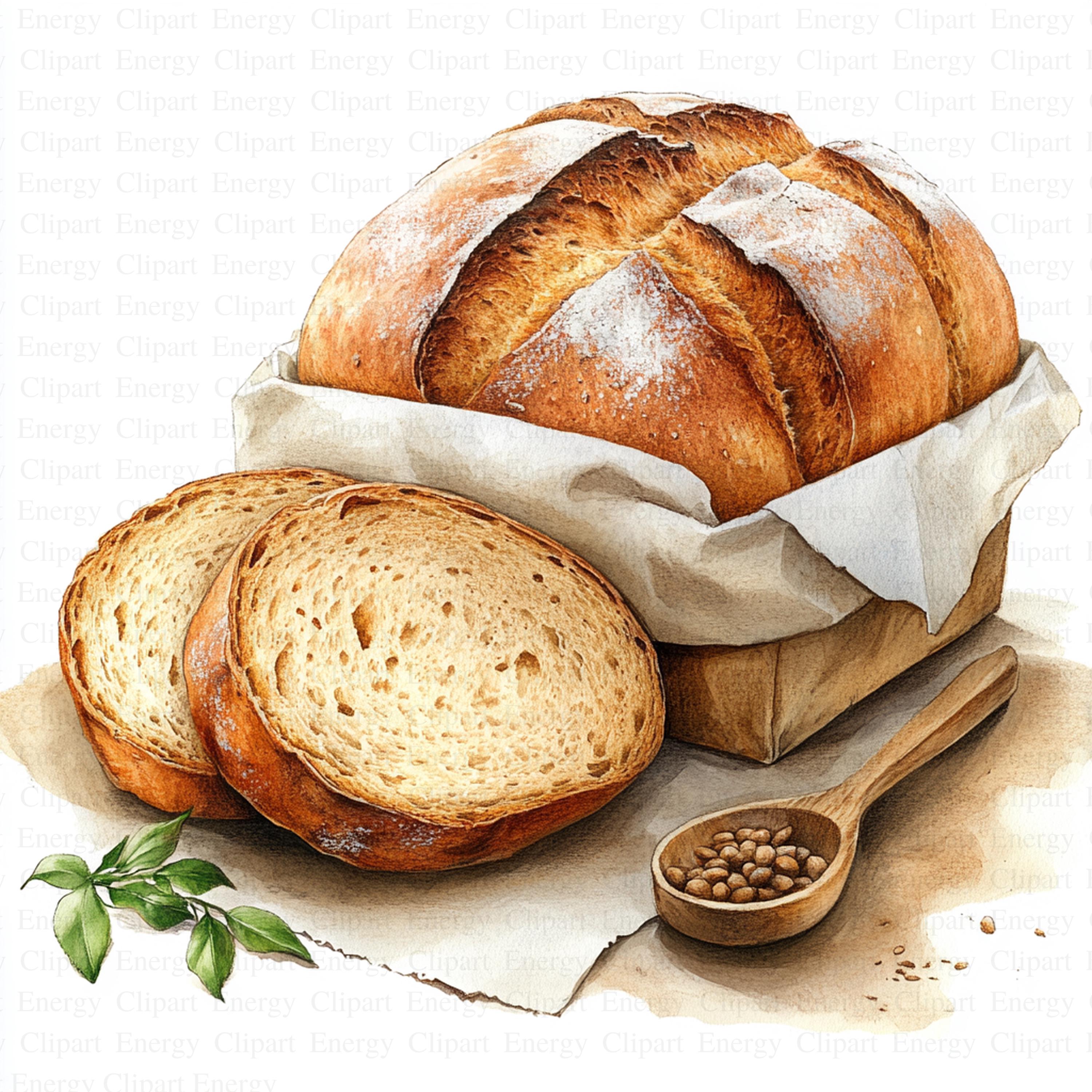 Baker Clipart | 5 High Quality Jpg's | Digital Download | Culinary ...