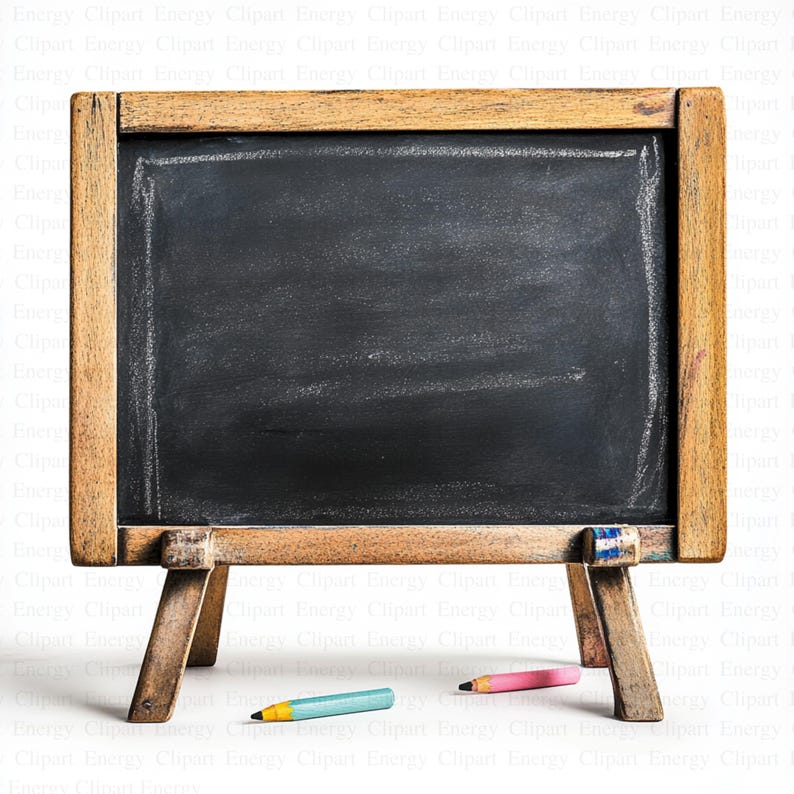 Watercolor Chalkboard Clipart | 5 High Quality Jpg's | Digital Download ...