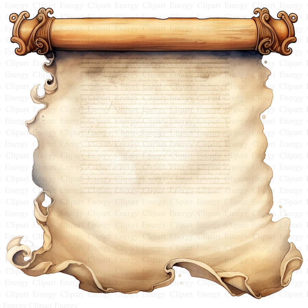 Antique Parchment Clipart | 5 High Quality Jpgs | Digital Download ...