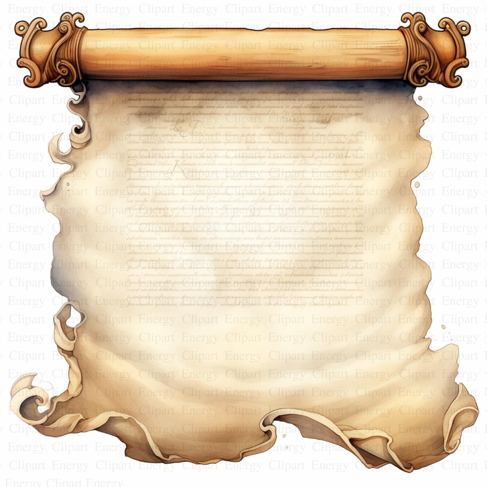 Old Parchment Paper Clipart