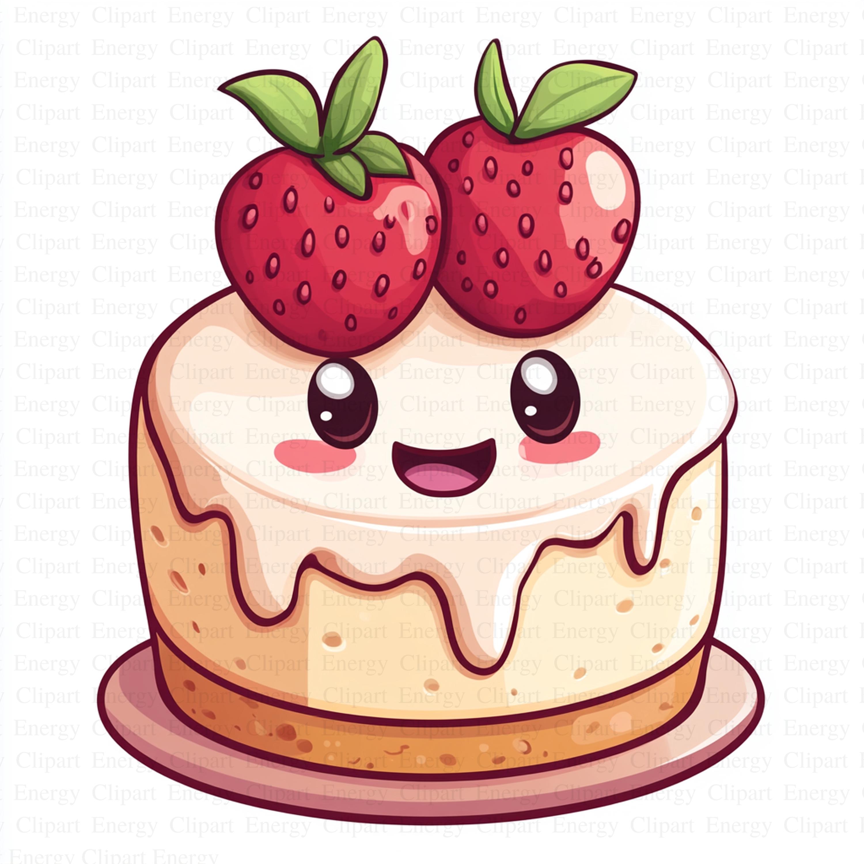 Kawaii Bakery Clipart | 5 High Quality Jpg's | Digital Download | Cute ...