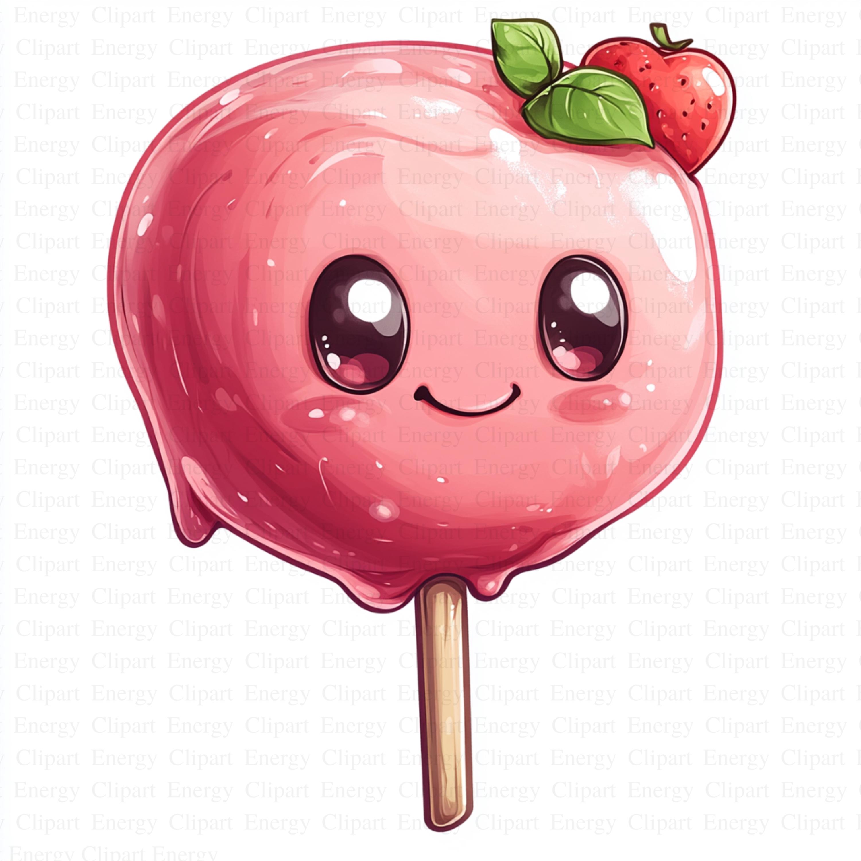 Cute Sweet Clipart | 5 High Quality Jpg's | Digital Download | Kawaii ...