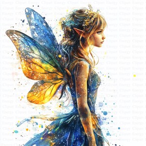 Celestial Fairy Clipart | 5 High Quality Jpgs | Digital Download ...