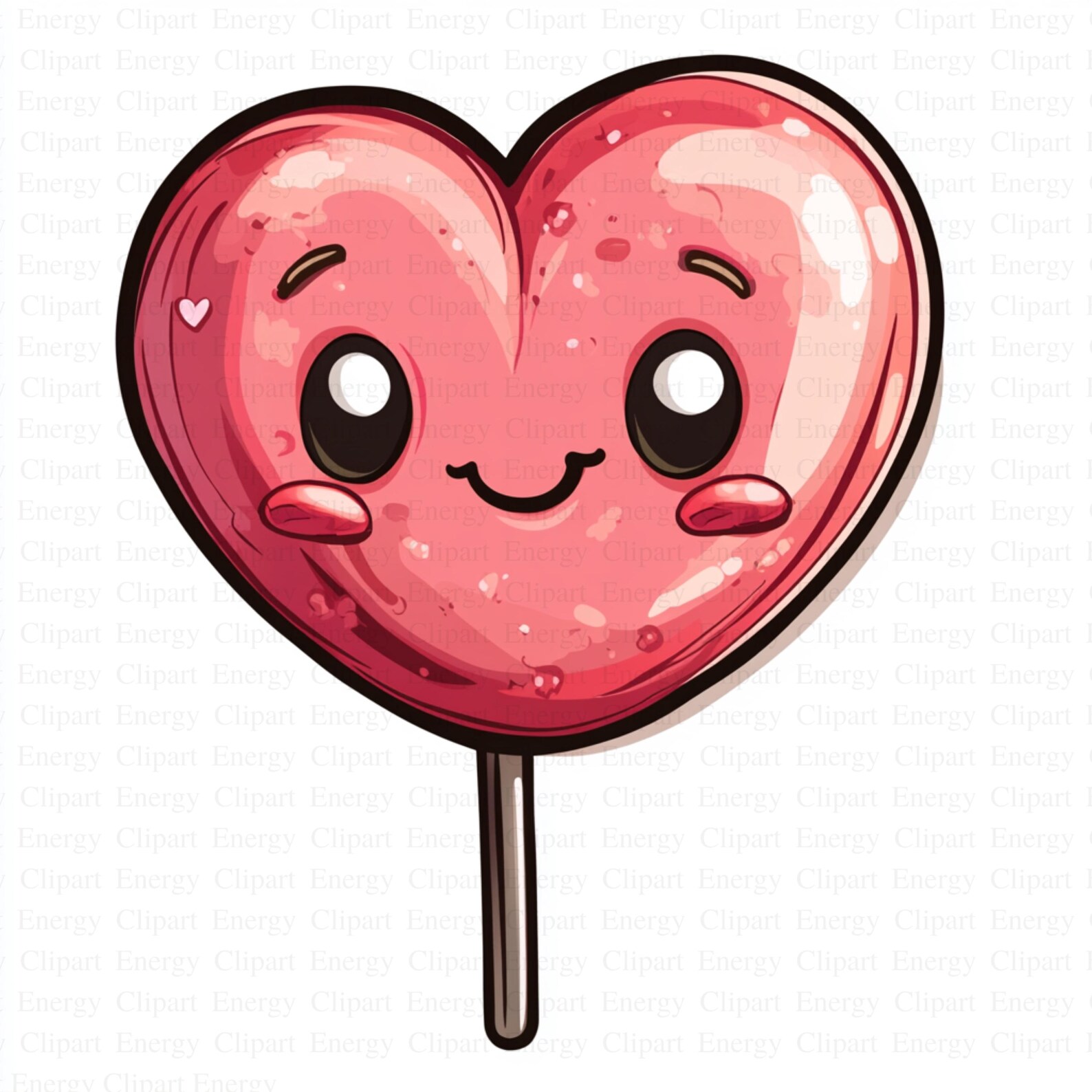 Cute Sweet Clipart | 5 High Quality Jpg's | Digital Download | Kawaii ...