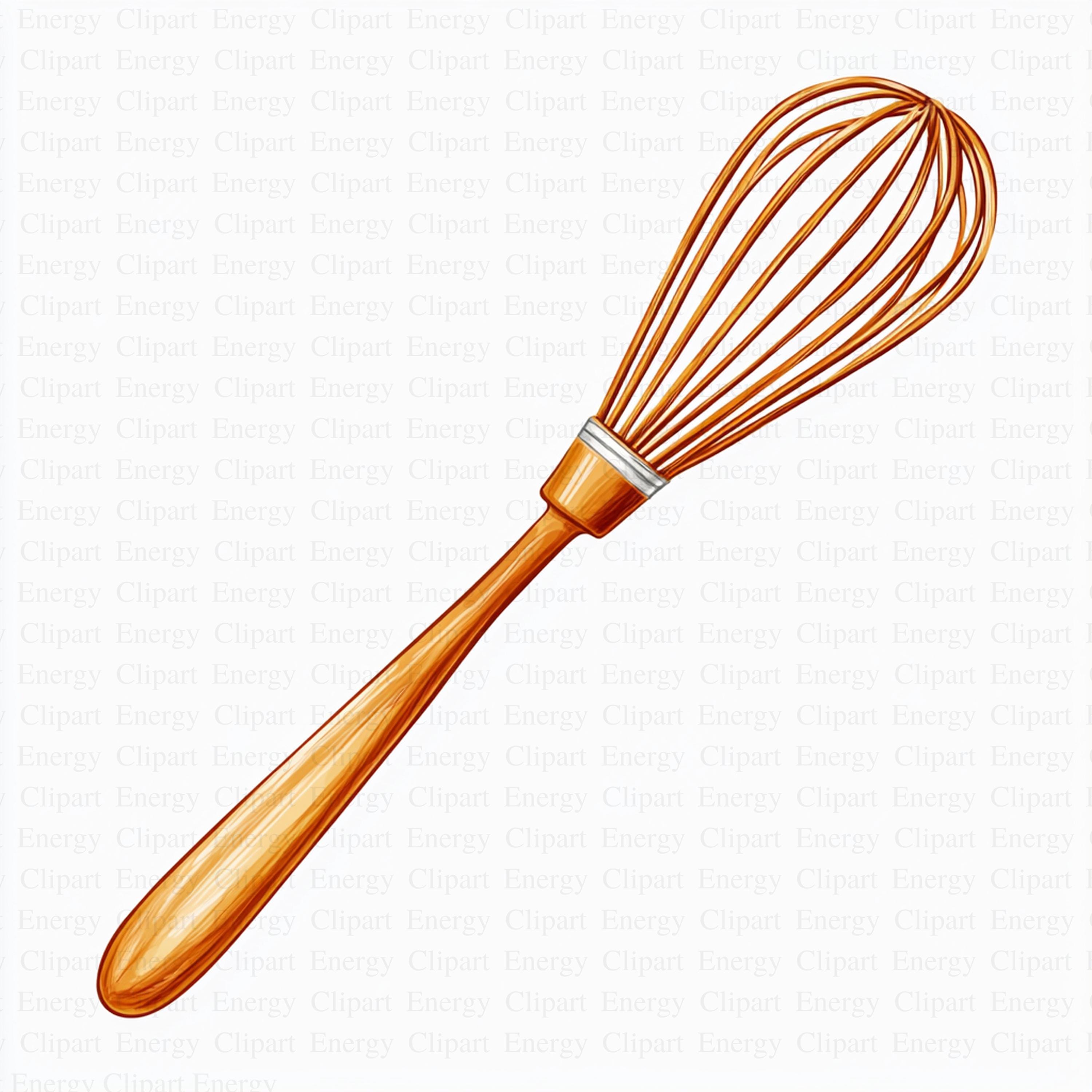 Whisk Clipart | 5 High Quality Jpg's | Digital Download | Baking Tools ...