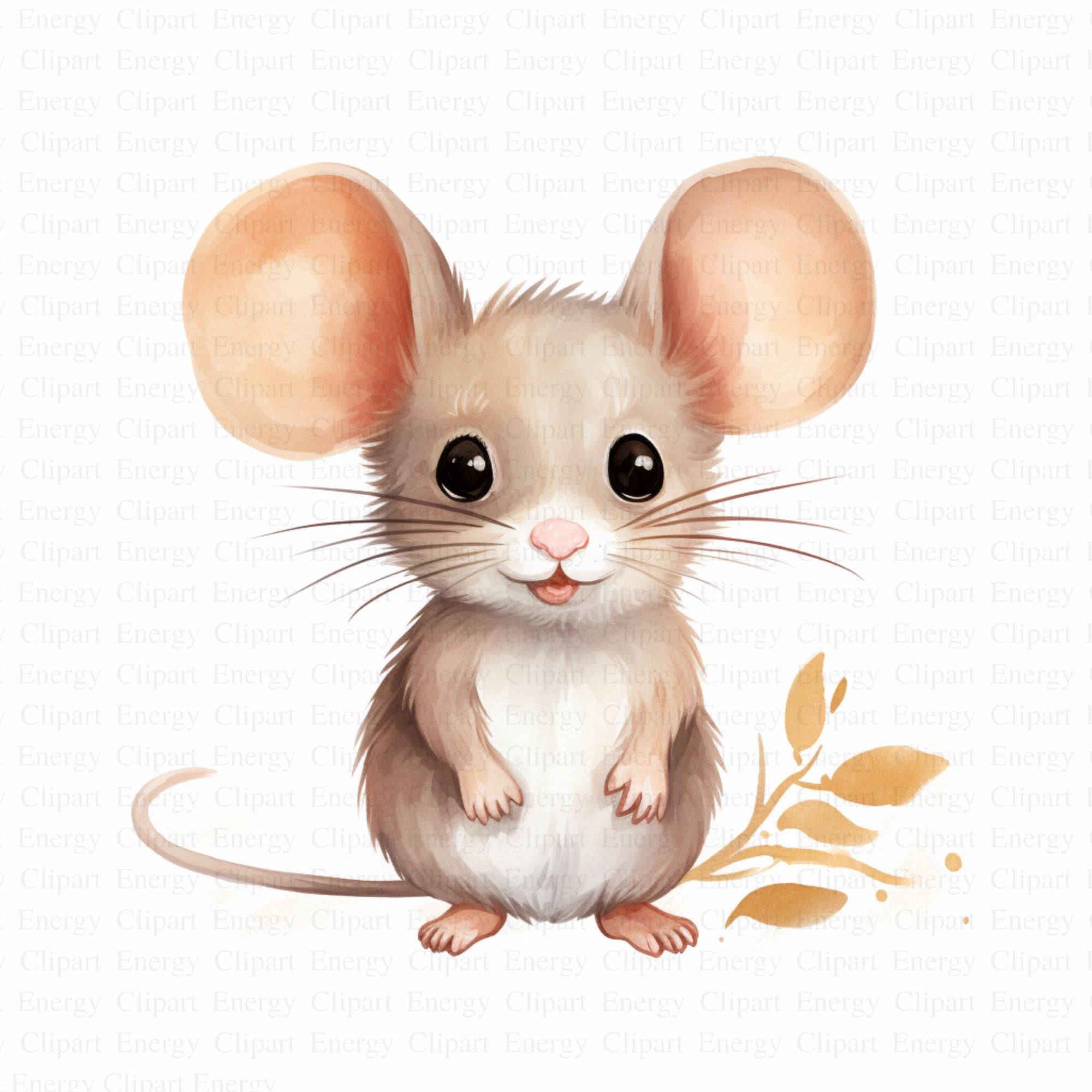Cute Mouse Clipart | 5 High Quality Jpg's | Digital Download | Mouse ...