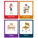 School Essentials Flashcards for Kids - Etsy