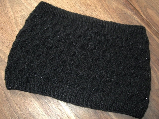 Knit Cowl PDF Pattern Spring Flower Buds Image Easy Knit - Etsy
