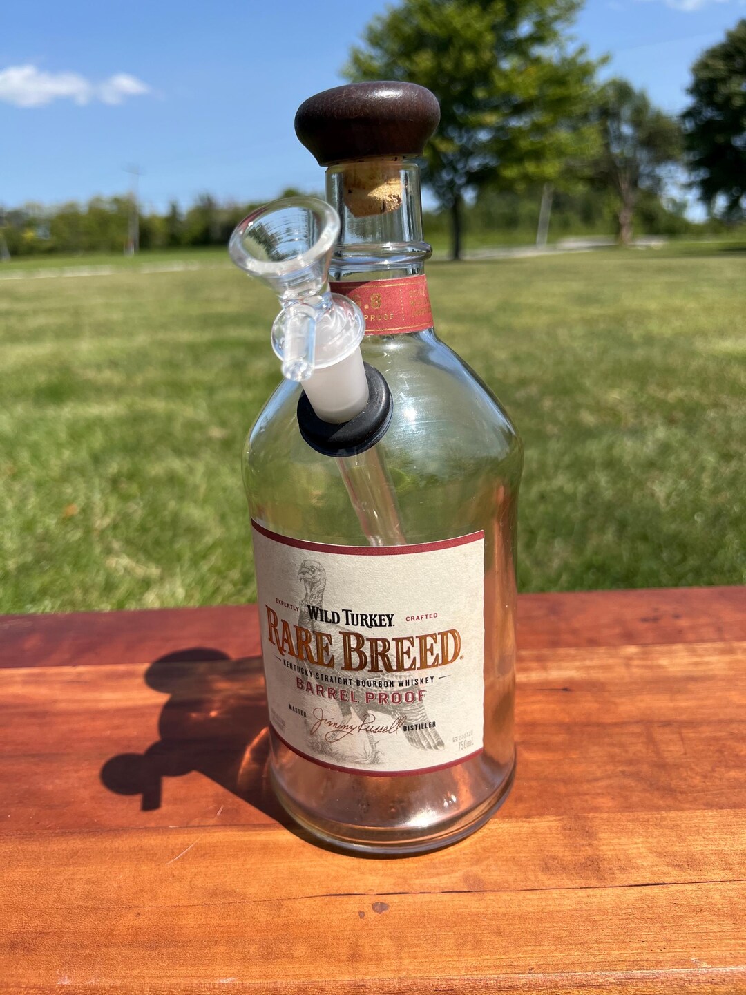 Wild Turkey Glass Bottle - Etsy