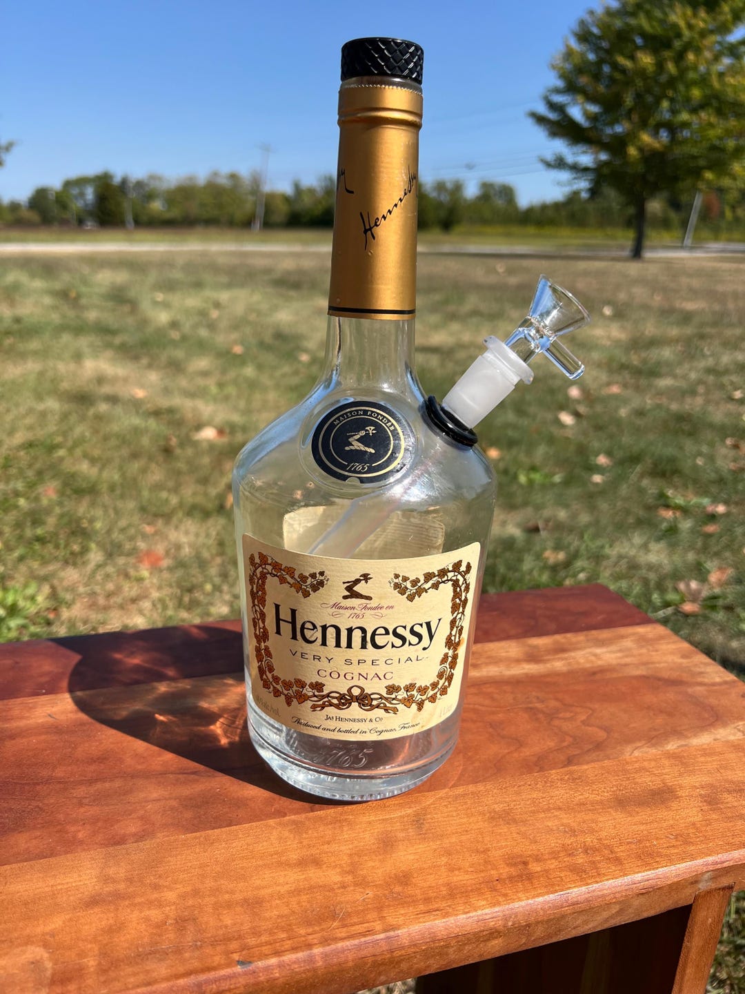 Hennessy Glass Bottle - Etsy