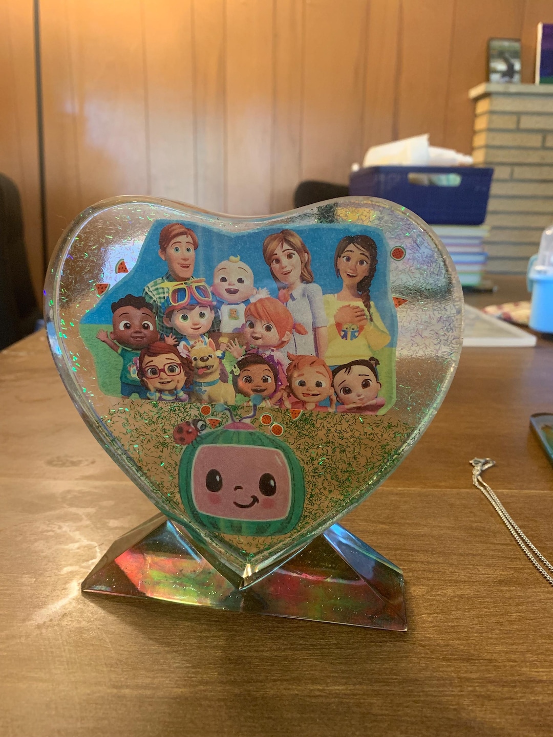 Handcrafted Cocomelon Heart Frame Ideal Baby Shower Gift - Etsy