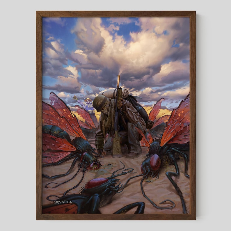 Fallout New Vegas Poster: Cazador, Courier & Lily Bowen - Etsy