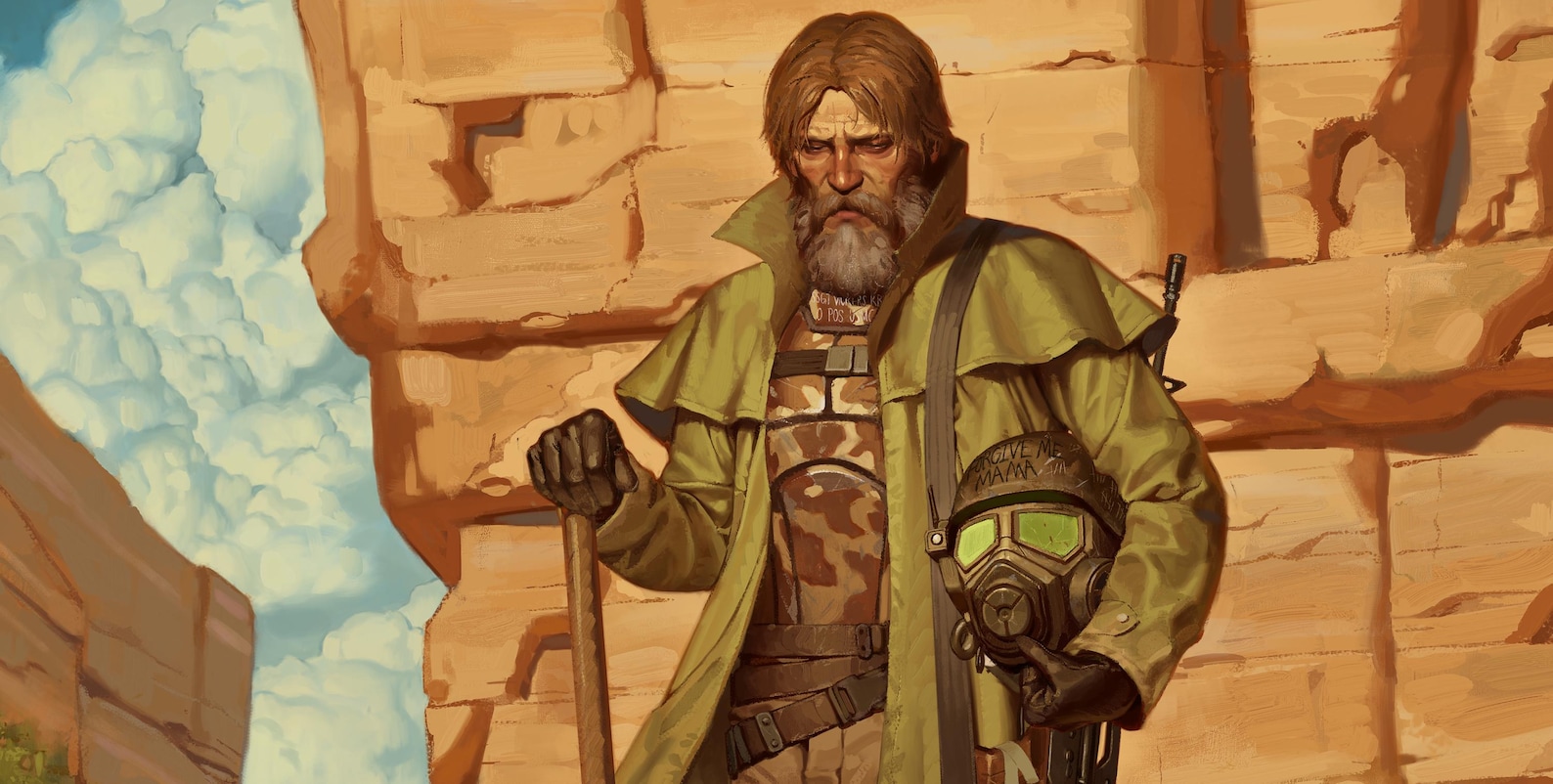 Fallout Poster | New Vegas Randall Clark | Wall Art Print | Gift for ...