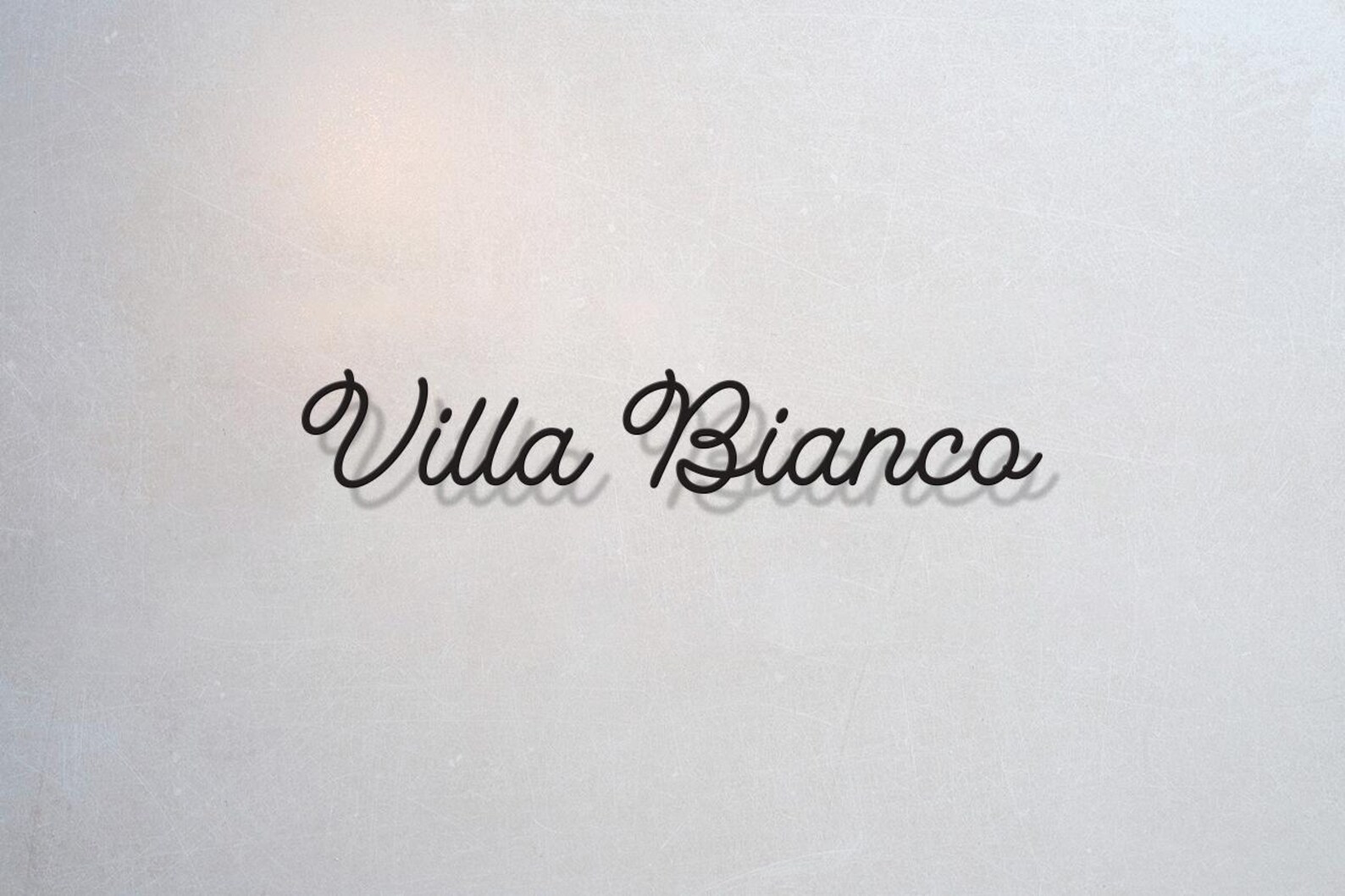 Front Door Sign Handwritten, Metal Custom Door Sign, Custom Name Sign ...