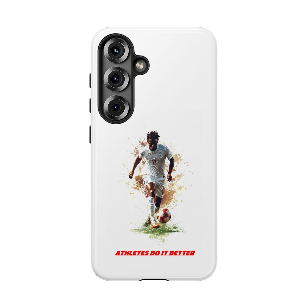 Soccer Player Design Tough Case for Samsung, Iphone, and Google Phones ...