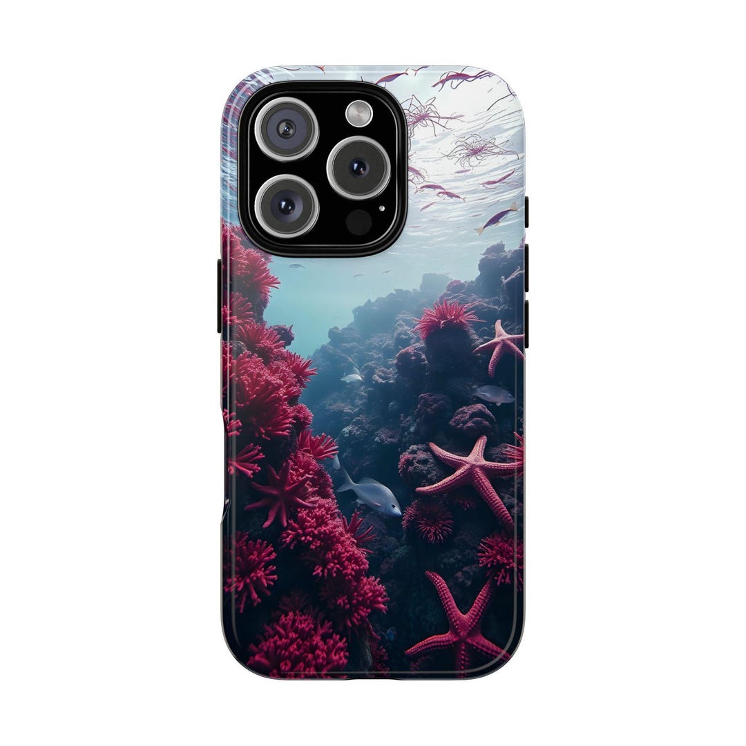 Ocean Theme Starfish Design Tough Case for Samsung, Iphone, and Google ...